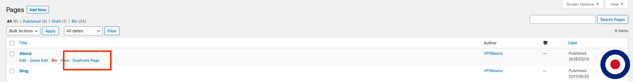 How To Create Duplicate Posts And Pages In Wordpress Vpsbasics